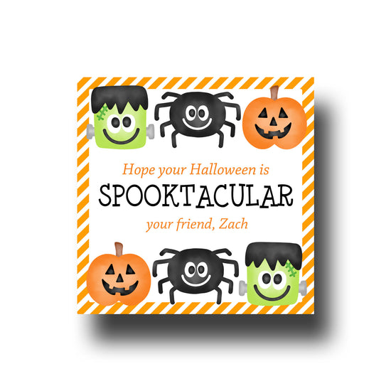Halloween Gift Tags & Stickers -Spooktacular – Merry Moments Design Co.